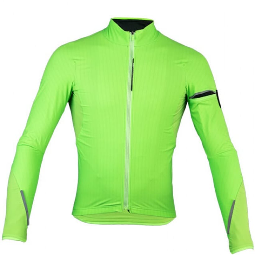 Jacket Q36.5 Long Sleeve Hybrid Que Green Fluo