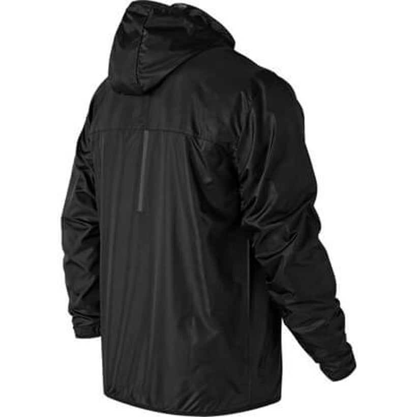 Windbreaker New Balance Windcheater Jacket AW18 Blue Man