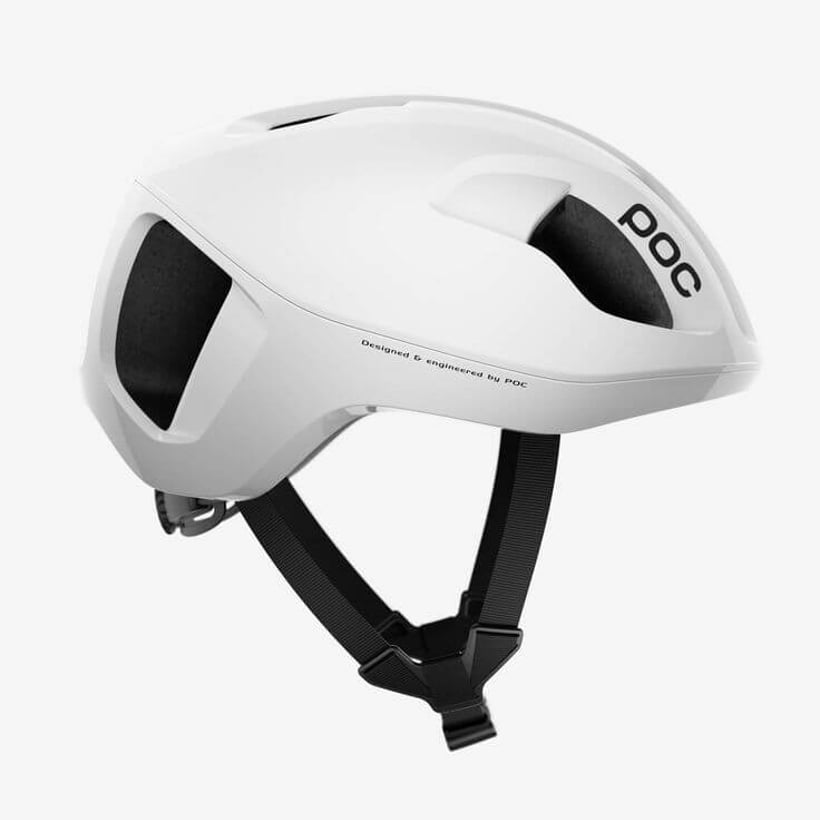 POC Ventral SPIN Helmet White Hydrogen Raceday