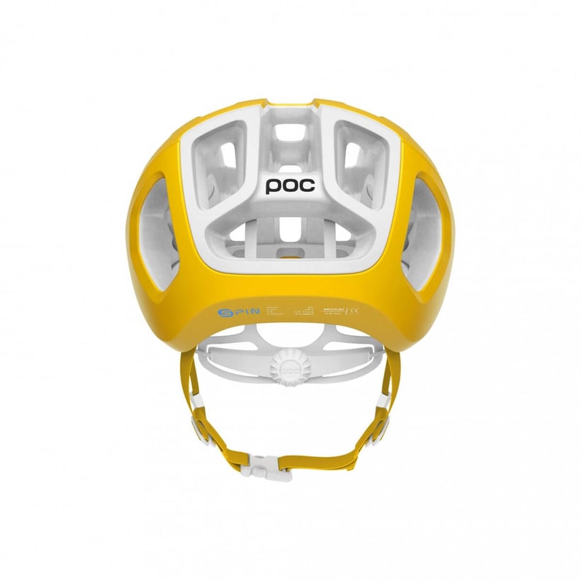 Casco POC Ventral Air Spin Sulphite Amarillo Mate