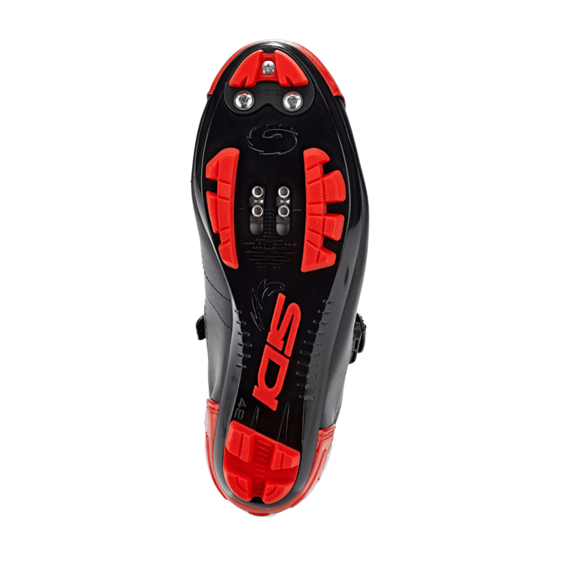 Sidi Trace 2 MTB Schuhe Schwarz Rot