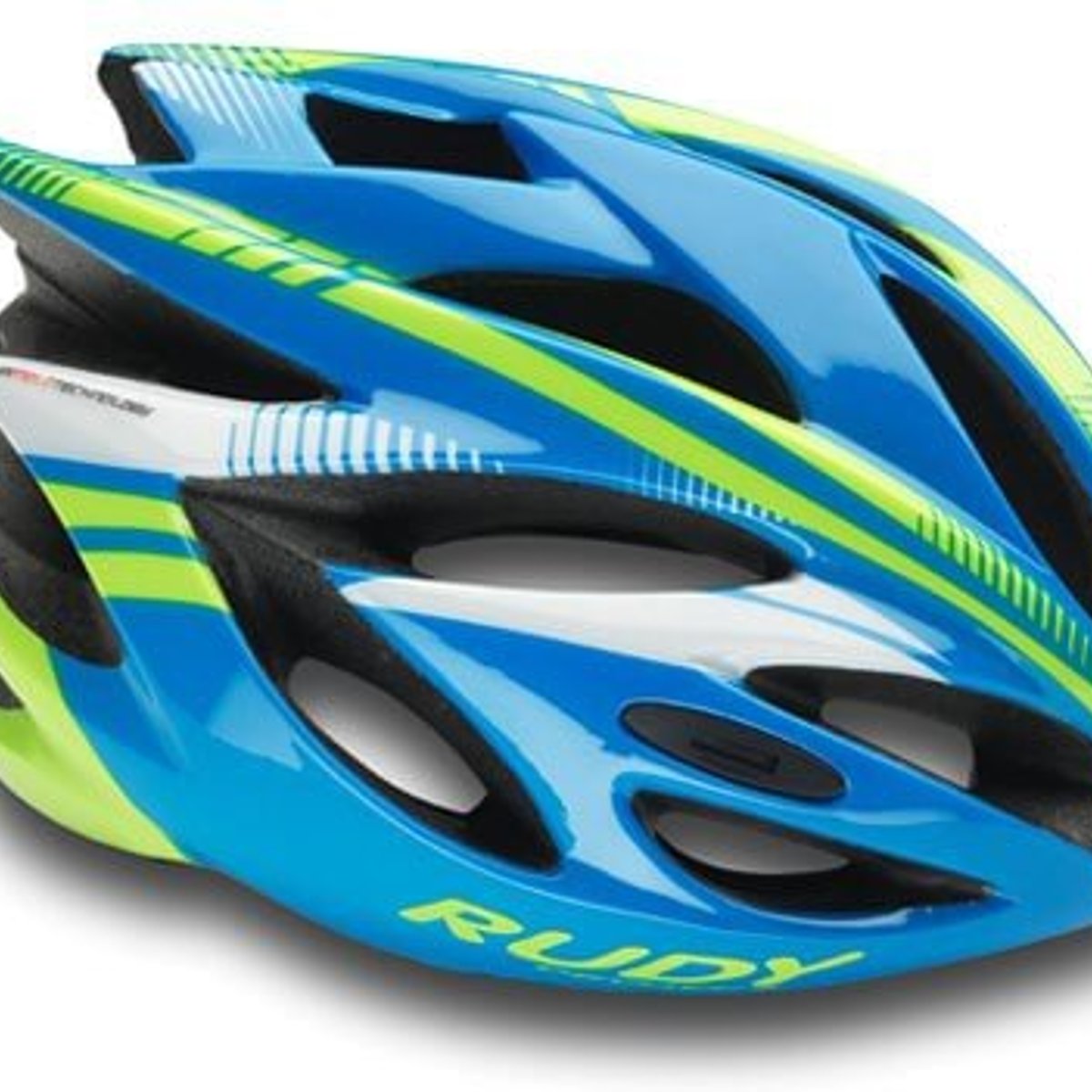 Casco Rudy Project- Rush Azur - Lime Fluo Brillante
