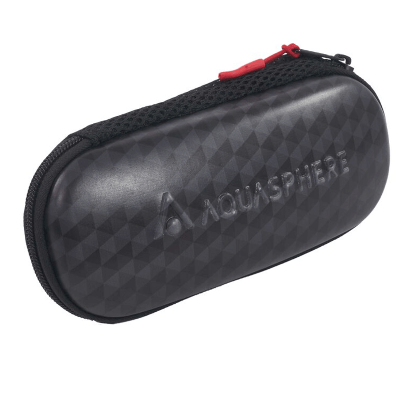Aquasphere Red Black Goggle Lens Case | The best price