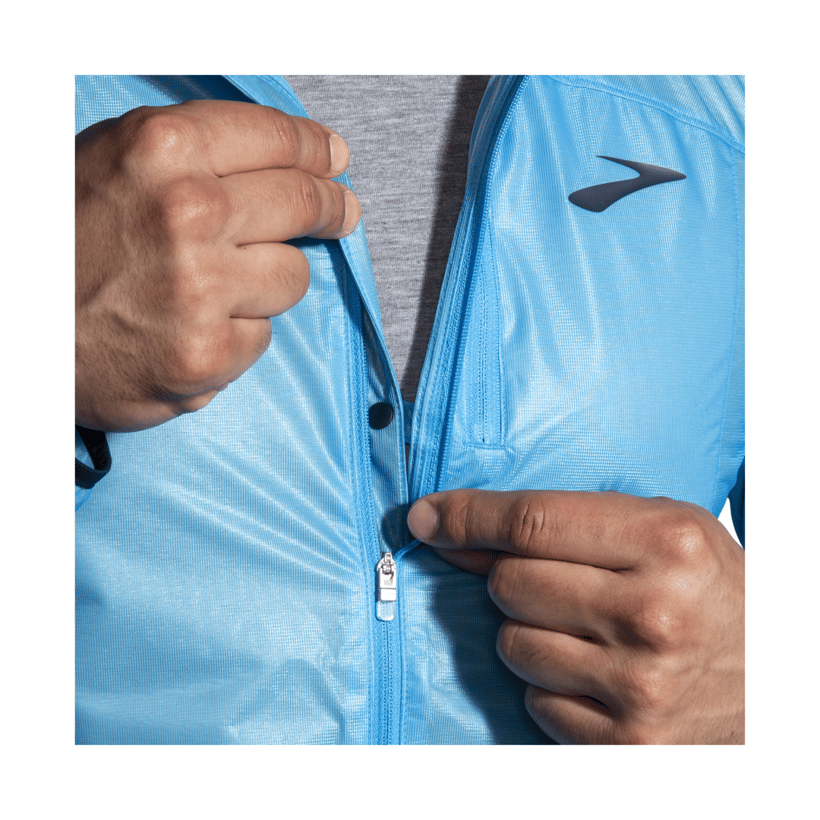 Buy Brooks All Altitude Light Blue Jacket l At the Best Price