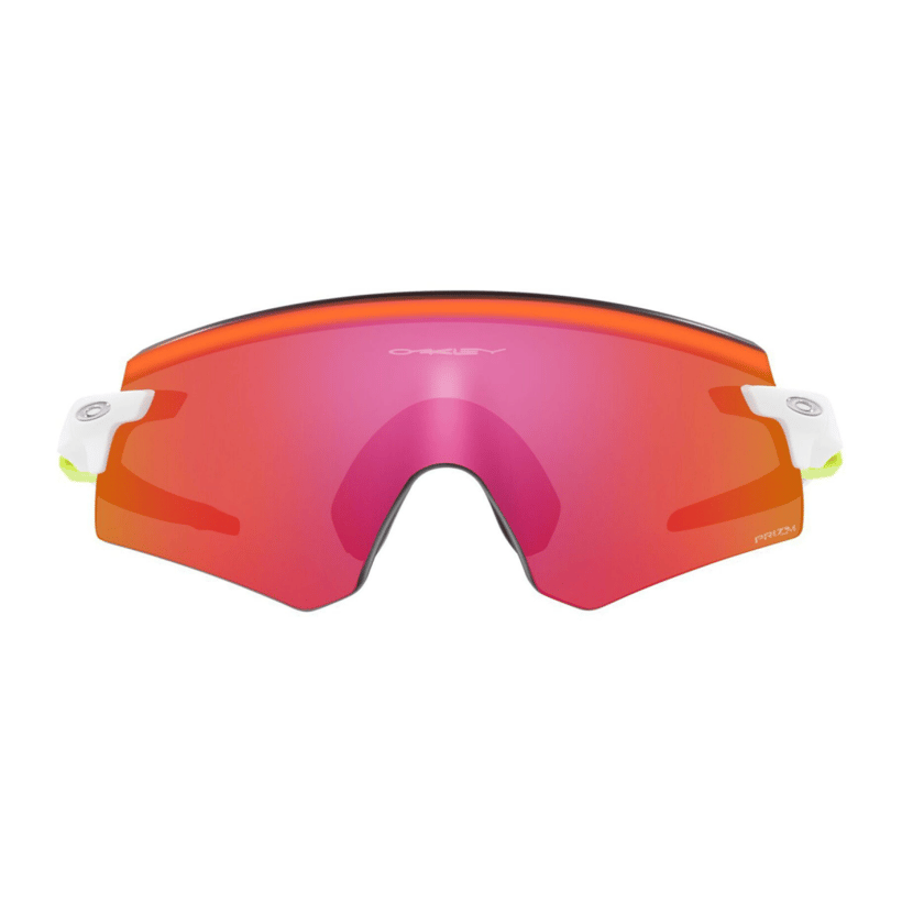 Kup okulary Oakley Encoder białe żółte czerwone soczewki | Darmowa dostawa