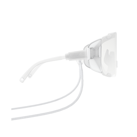 Lunettes POC Devour Ultra Blanches Verres Transparents | Envoi gratuit