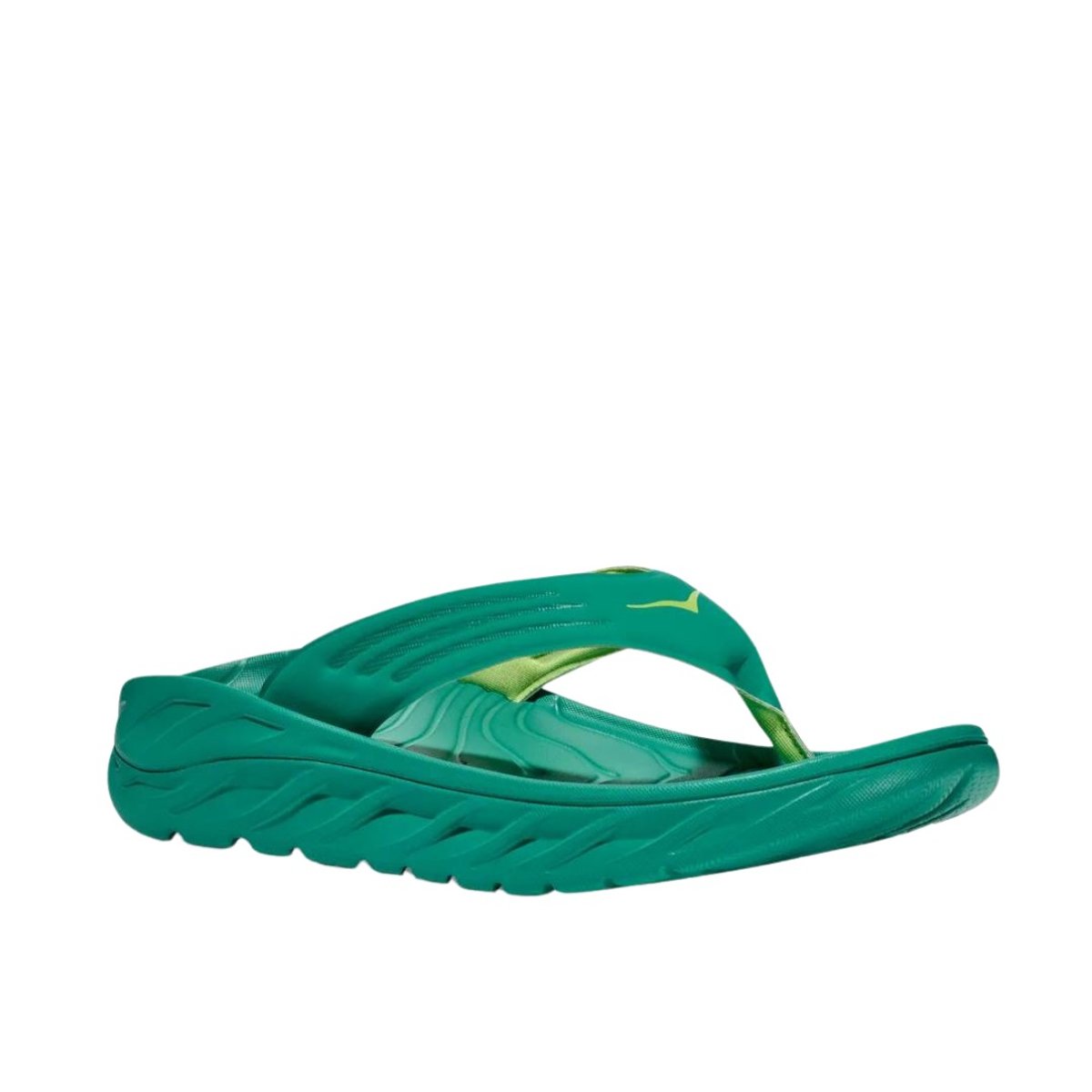 Sandale verte Hoka Ora Recovery Flip 2. Expédition immédiate.