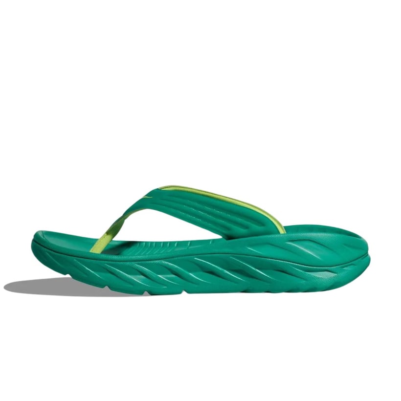 Sandale verte Hoka Ora Recovery Flip 2. Expédition immédiate.