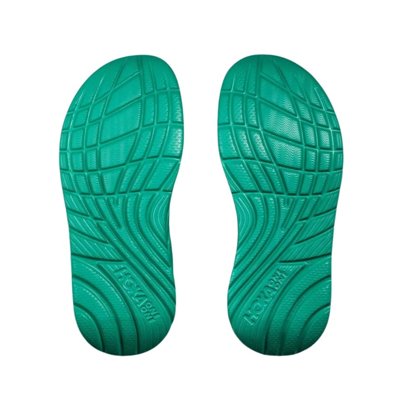 Sandale verte Hoka Ora Recovery Flip 2. Expédition immédiate.