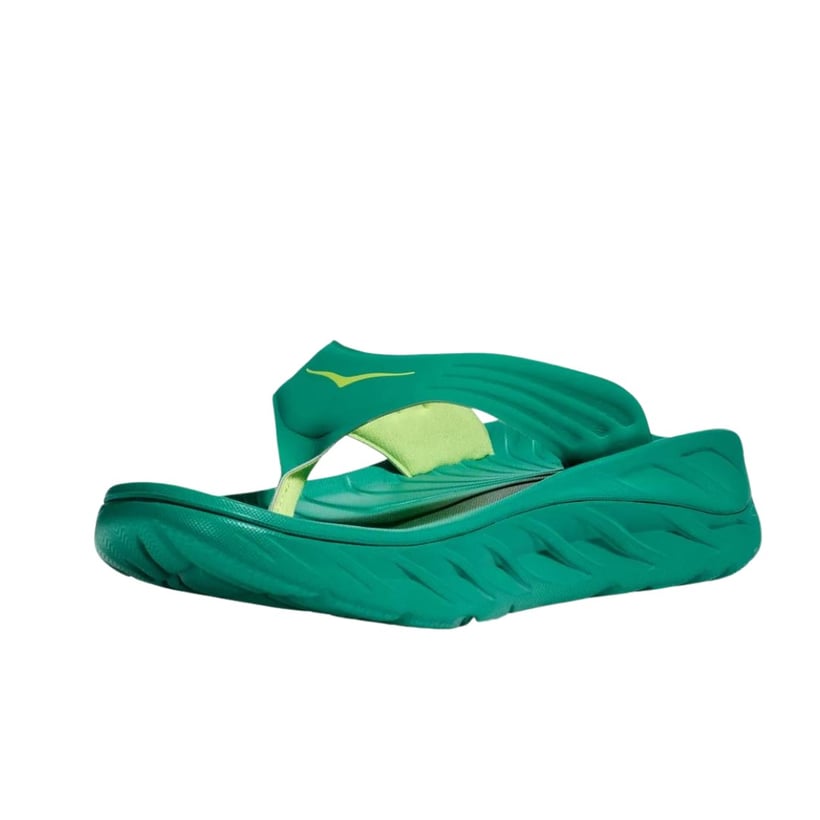 Sandale verte Hoka Ora Recovery Flip 2. Expédition immédiate.