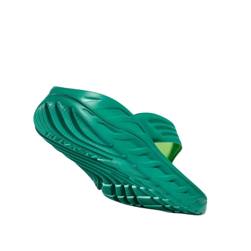 Sandale verte Hoka Ora Recovery Flip 2. Expédition immédiate.