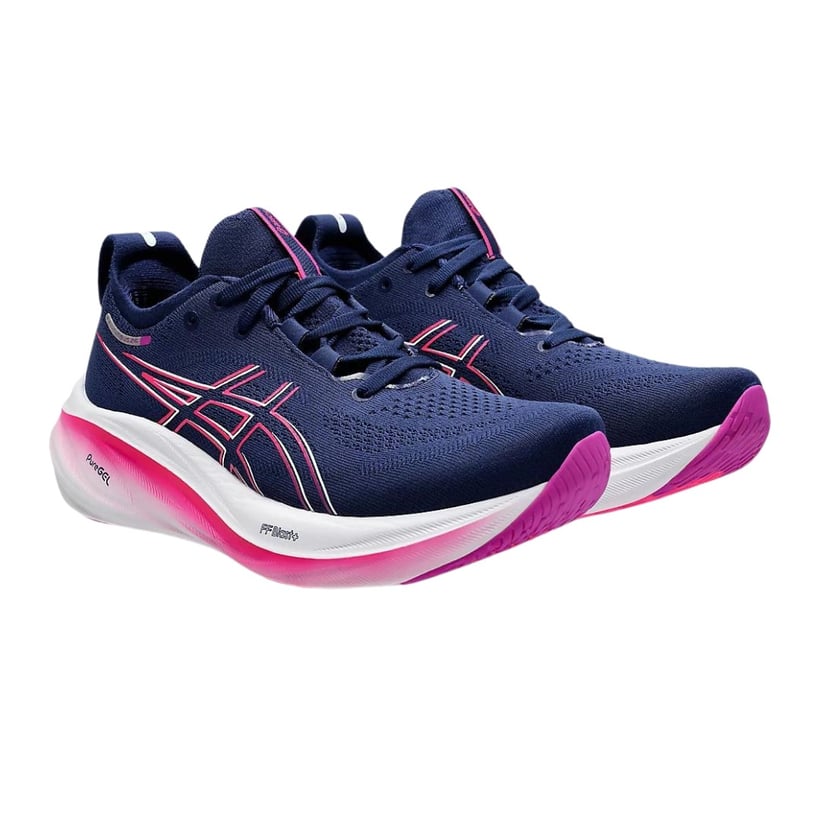 Tênis de corrida feminino Asics Gel-Nimbus 26 – Máximo conforto e ...