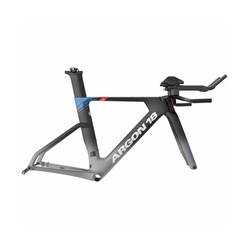 ARGON 18 E-118 Pro Disc Frame en Vorkset Zwart Blauw