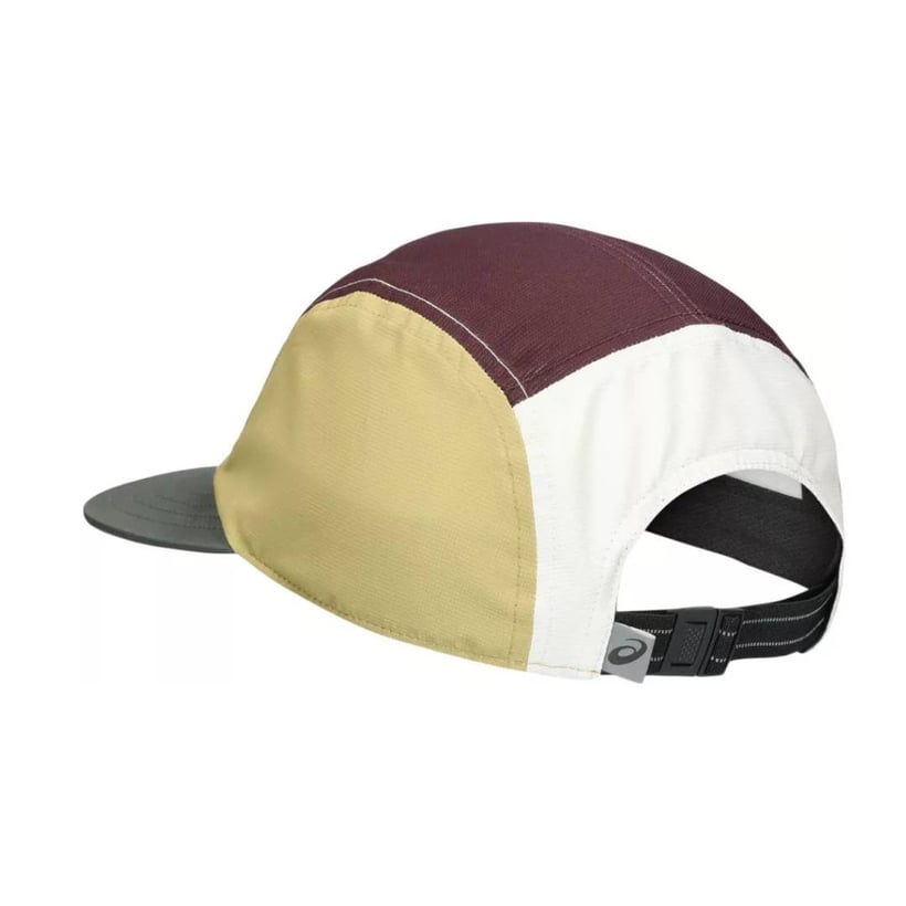 ASICS 5 PANEL CAP – Technical cap with curved visor and reflective details